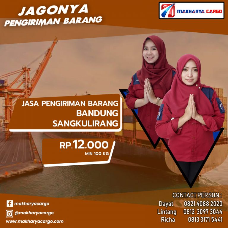 Pengiriman Barang Bandung Sangkulirang Ongkir Rp 12.000